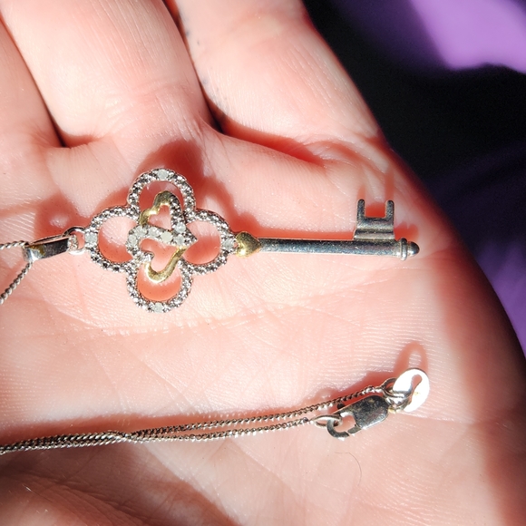 Jewelry | Diamond Chip Necklace | Poshmark